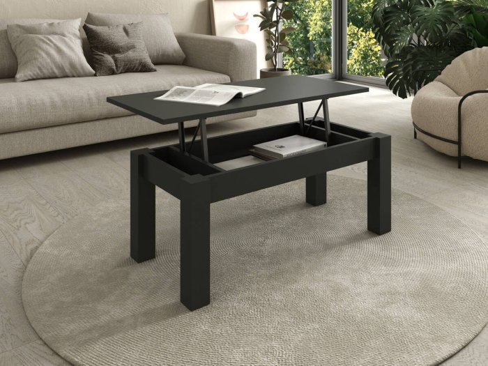 Mesas de centro salón: extensibles y elevables auxiliares